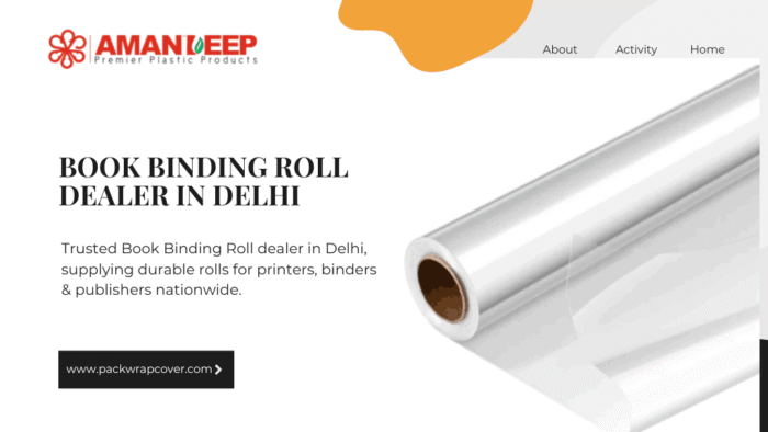 Book Binding Rolls Dealer in Delhi | Premier Plastic Product
